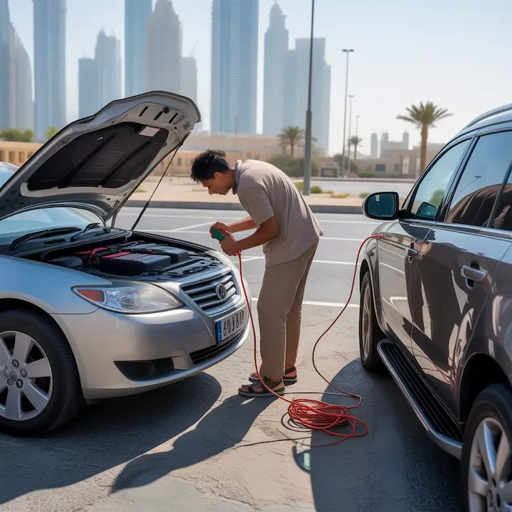 Top Safety Tips for Jump Starting a Car in Dubai - Jump